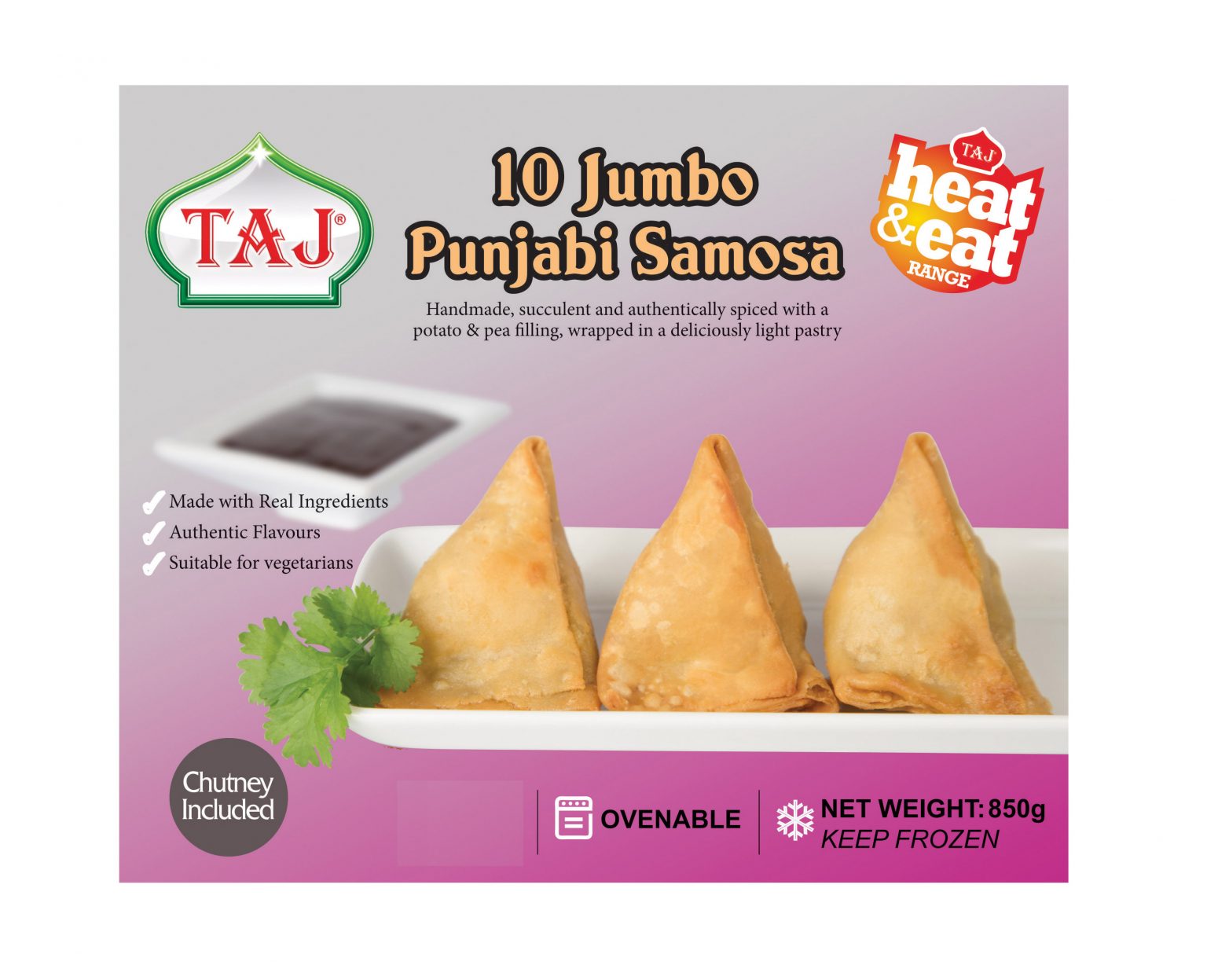 Jumbo Punjabi Samosa - TAJ Foods