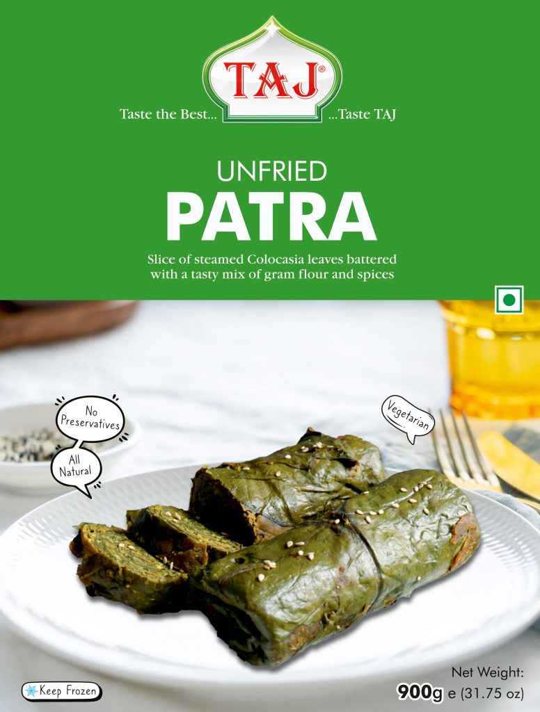 Unfried patra - TAJ Foods