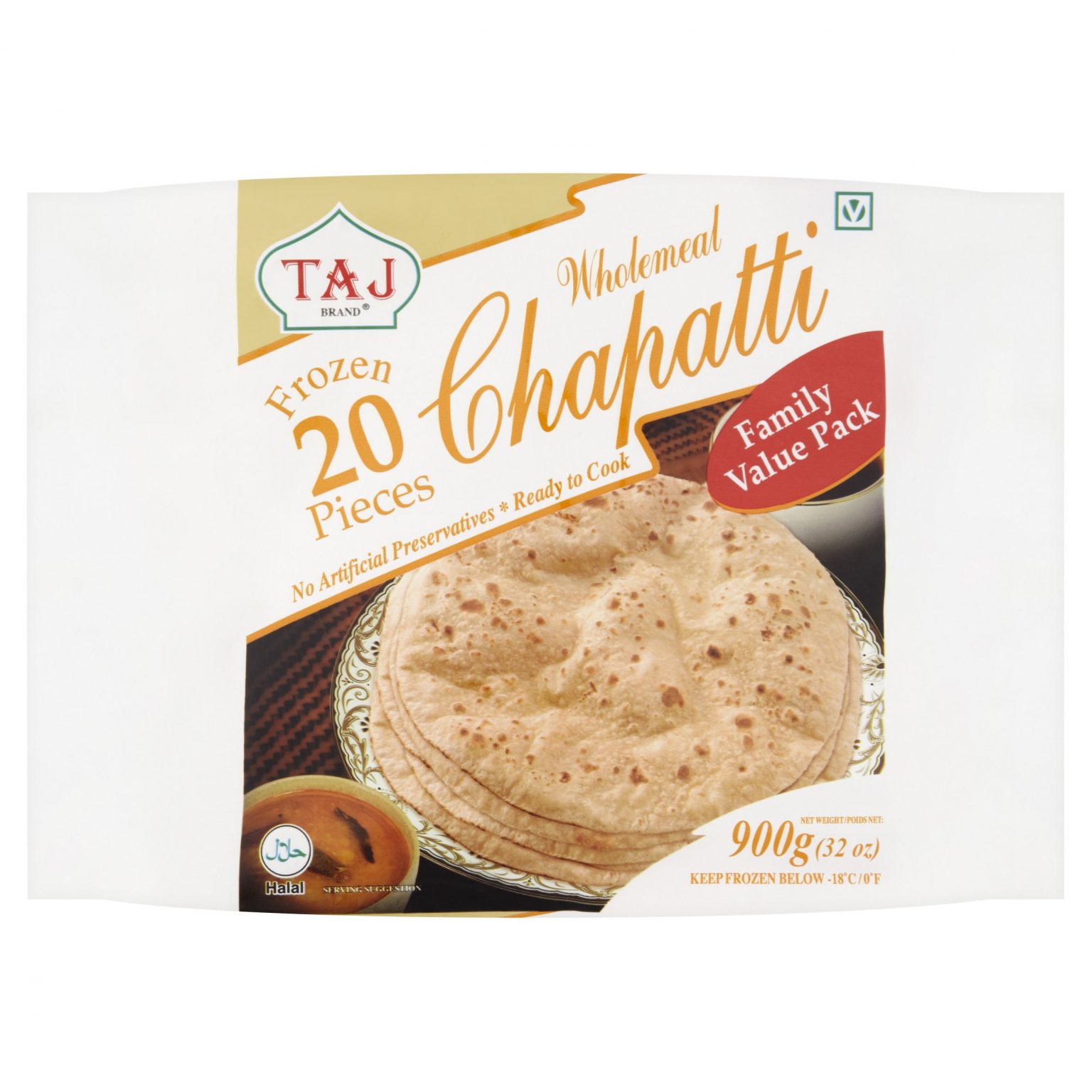 Family Pack Chapatti - TAJ Foods