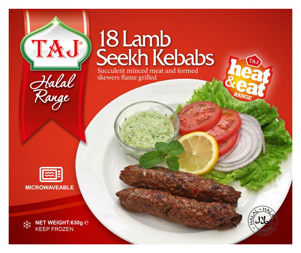 Lamb Kebabs - TAJ Foods